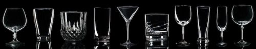 Bar Glassware - Images, Descriptions and Where to Buy Online